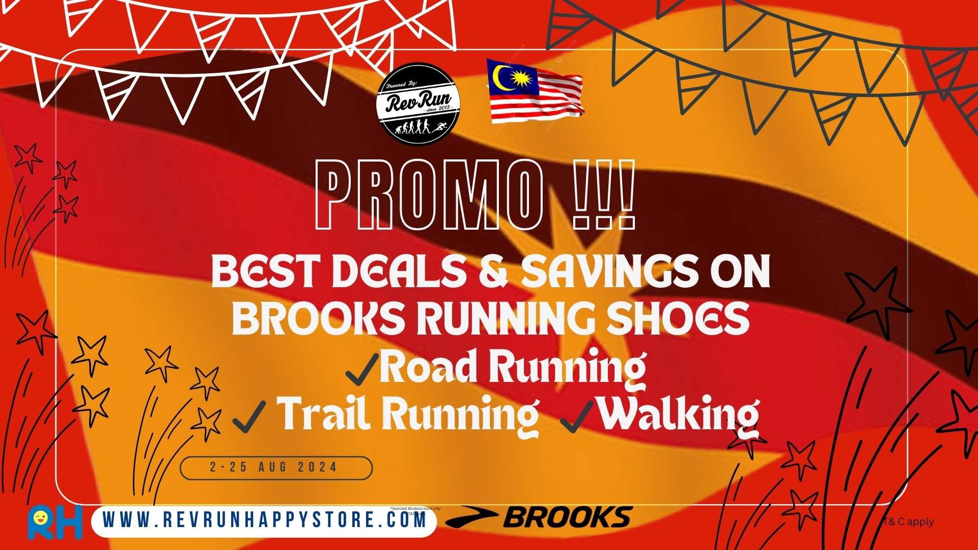 Run Happy Store | Revolution Run Borneo, Malaysia